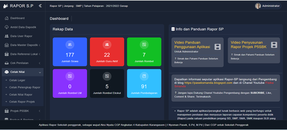Mengenal Rapor SP dan SMK PK sebagai Opsi Aplikasi Pengolahan Nilai | SMP Plus Al Kohar